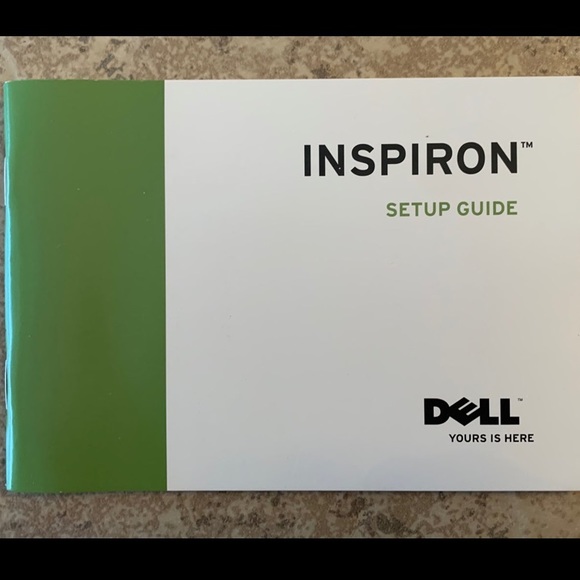 Dell | Other | Dell Inspiron Set Up Guide For Laptops | Poshmark